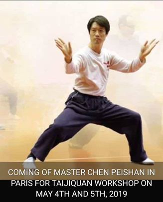 Chen Peishan en France 4 et 5 mai 2019 | Tai Chi Chuan Style Chen Vichy
